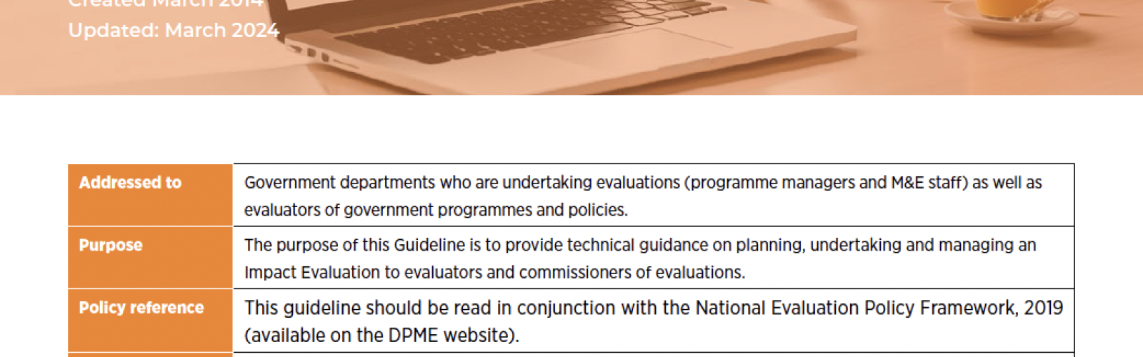 Guideline on Impact Evaluation | EvalForEarth